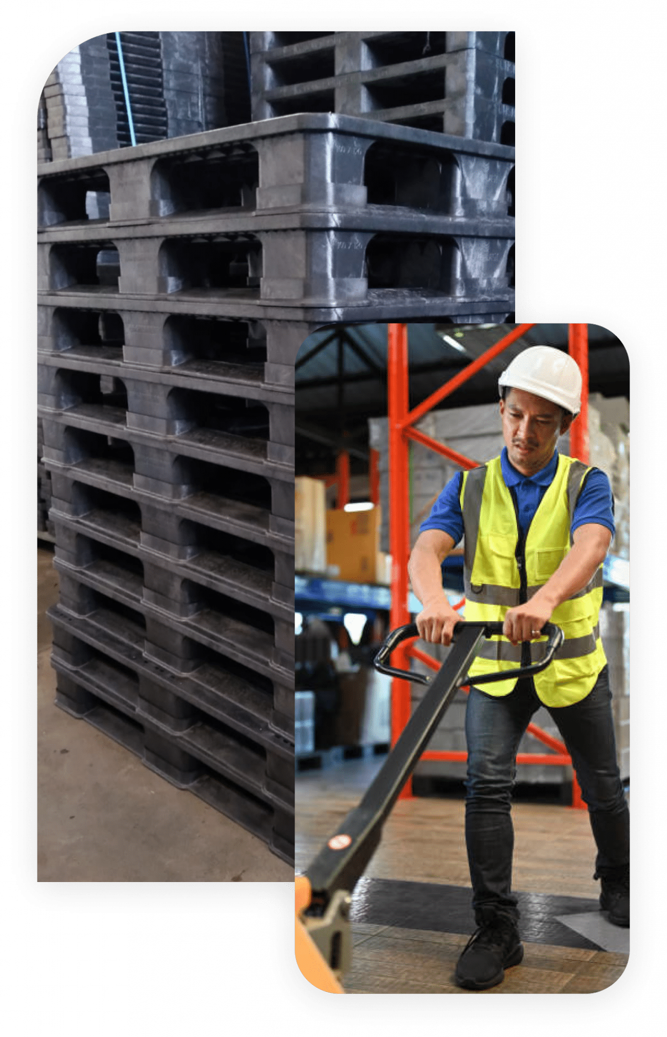 Estibas plásticas Soliplast eficientes en Cartagena